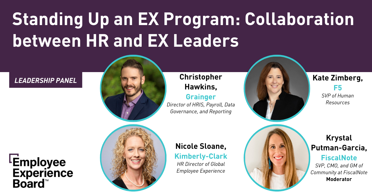 Standing Up An Ex Program Collaboration Between Hr And Ex Leaders 
